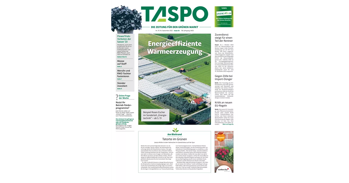 TASPO - Ausgabe 2022/37
