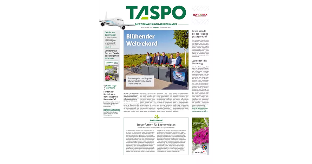 TASPO - Ausgabe 2023/21