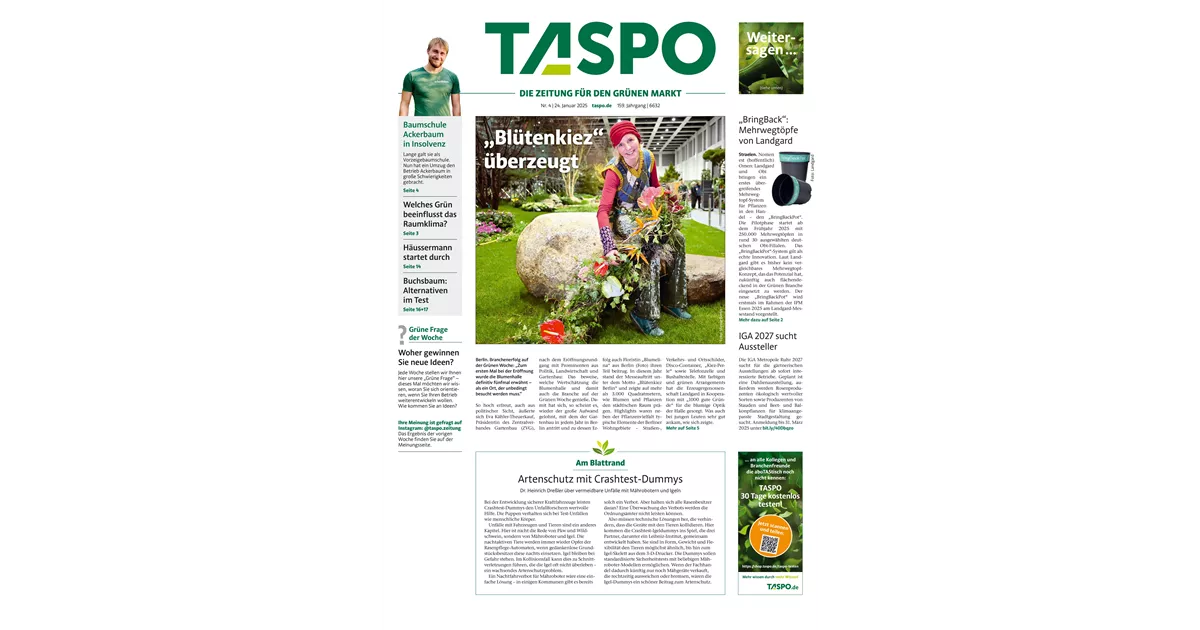 TASPO - Ausgabe 2025/04