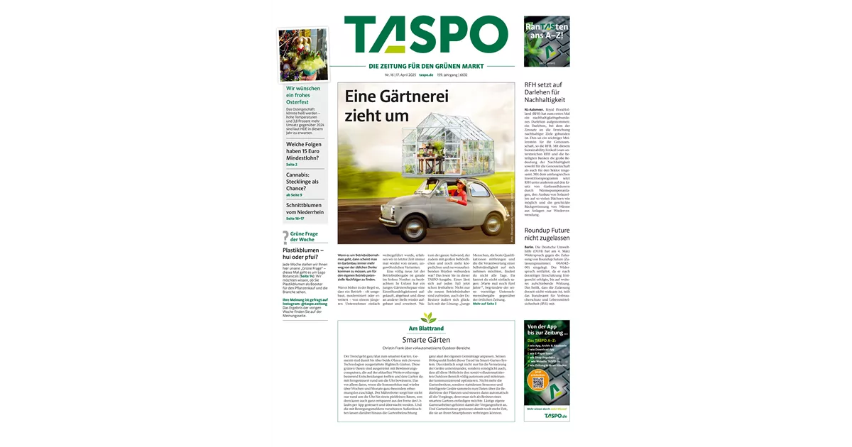 TASPO - Ausgabe 2025/16