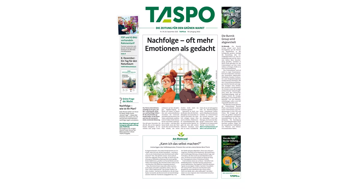 TASPO - Ausgabe 2025/39