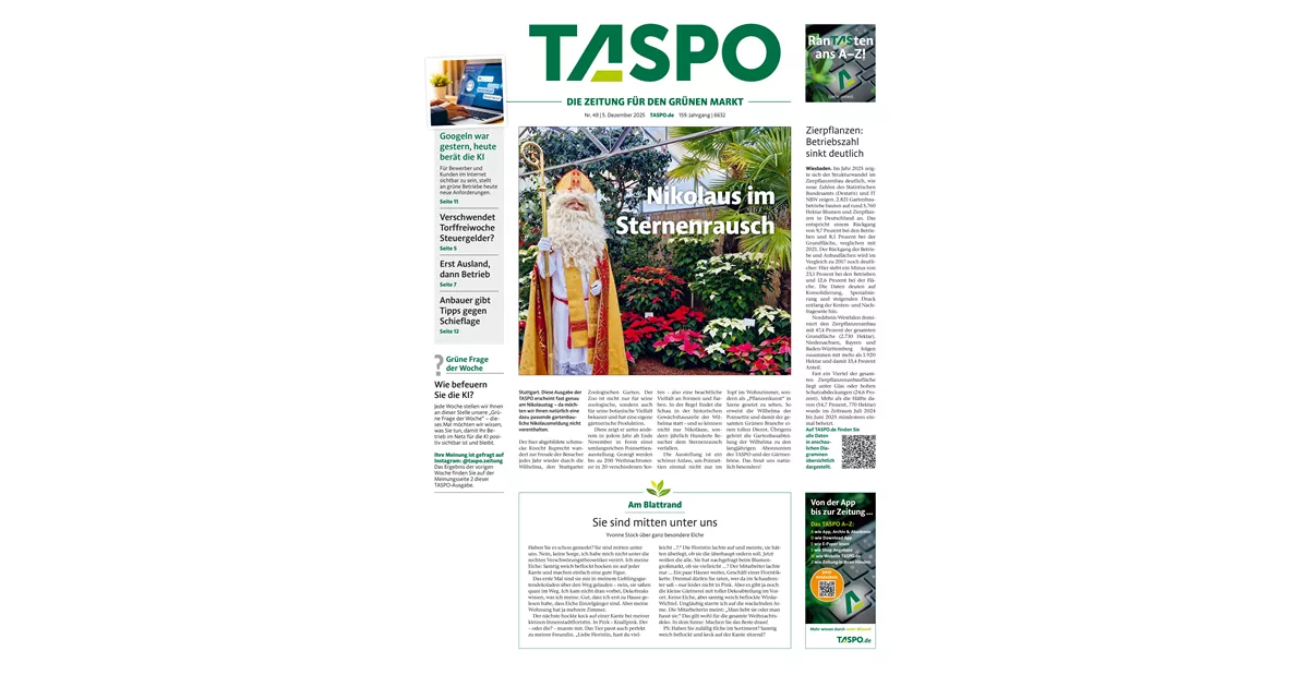 TASPO - Ausgabe 2025/49